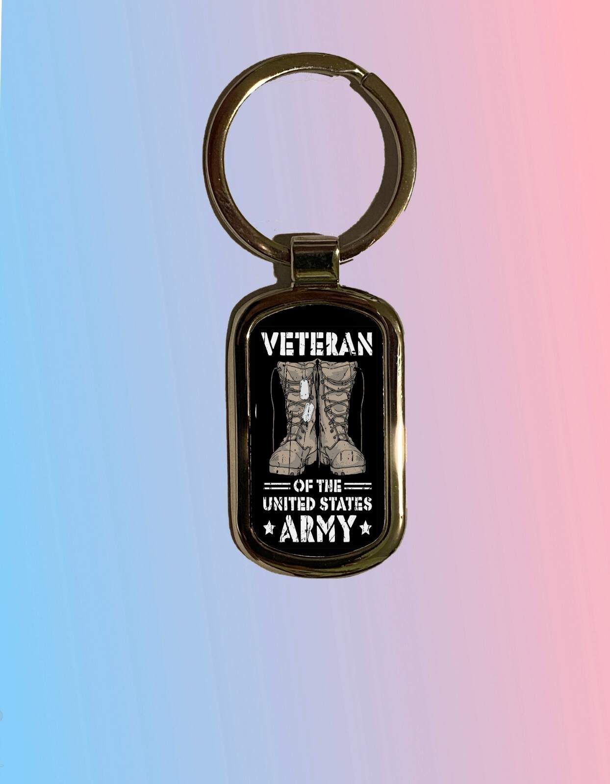 Veteran of the Army Key Chain | eBay