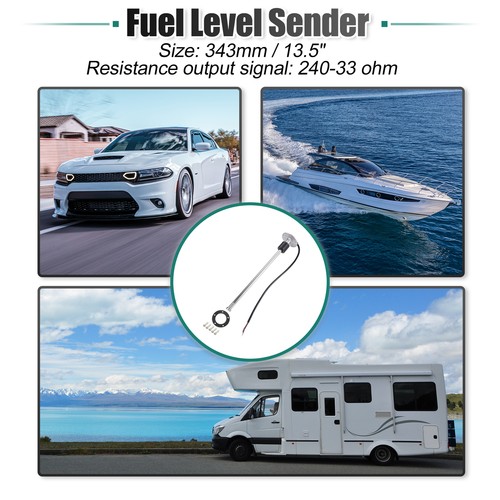 13.5" 343mm Fuel Sending Unit Marine Gas Water Level Gauge Sensor 240 ...