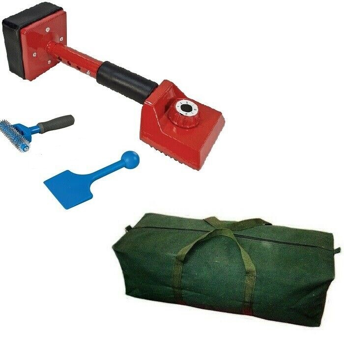 Carpet Fitting Tool Kit - Knee Kicker Seam Roller Stair Press Canvas ...