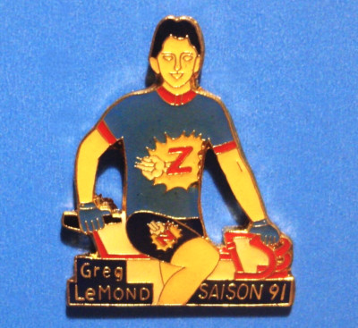 TOUR DE FRANCE 1991 - GREG LEMOND - TEAM Z - BIKE - CYCLING - VINTAGE ...