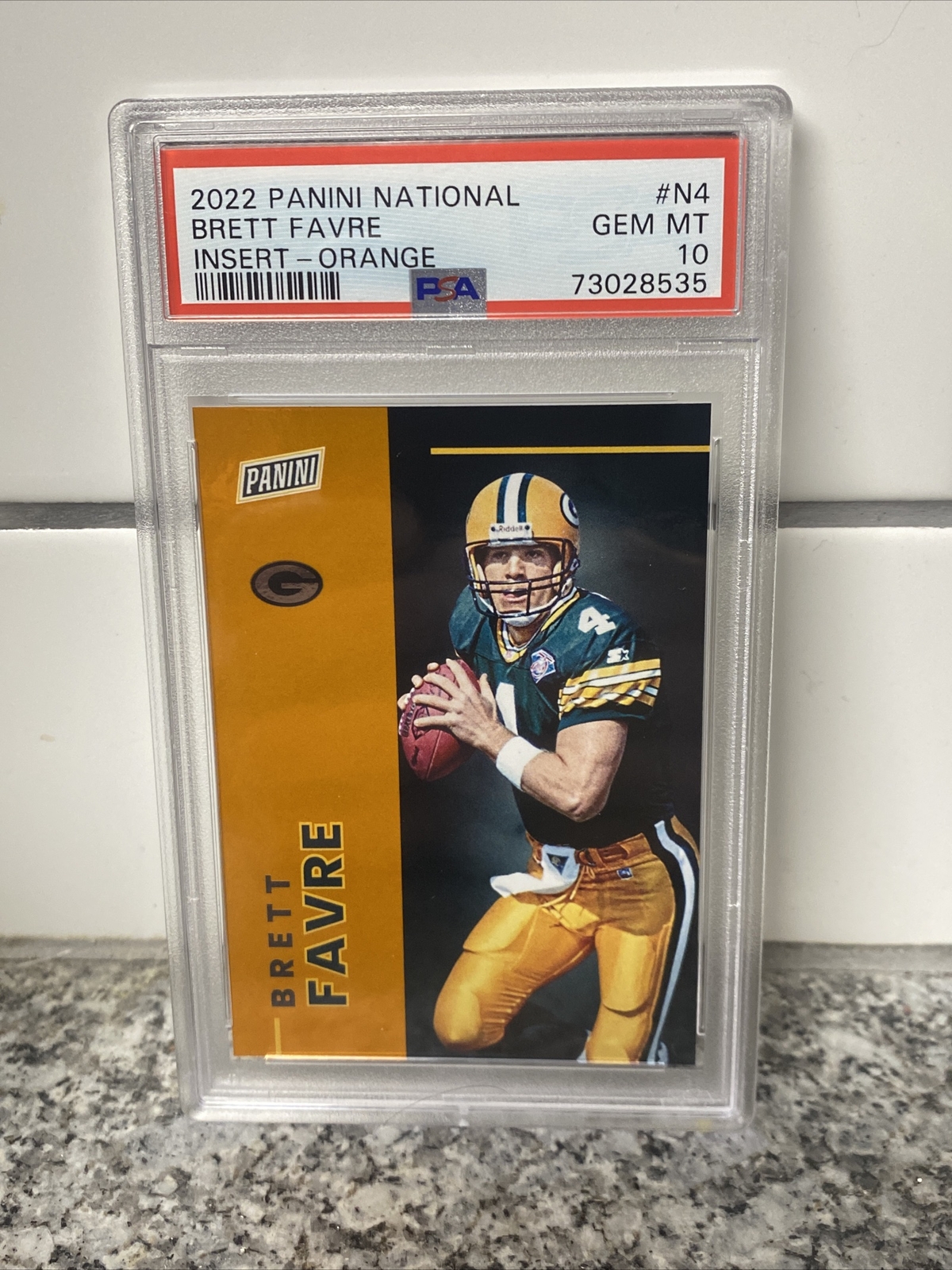 2022 Panini National Convention - National Orange #N4 Brett Favre /199 ...