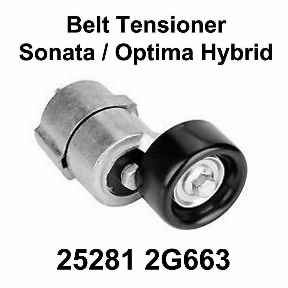 Genuine 252812G663 Belt Tensioner for Hyundai Sonata KIA Optima 2.4L ...