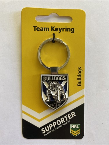 NRL LOGO TEAM - CANTERBURY BANKSTOWN BULLDOGS - Rugby League Enameled ...