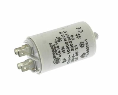 Genuine DUCATI HOTPOINT INDESIT Tumble Dryer Motor CAPACITOR 9UF ...