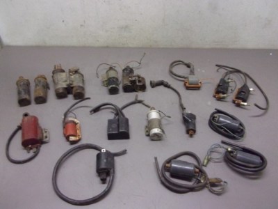 18 Assorted Coils Off of Vintage Motorcycles | eBay