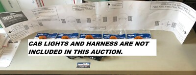 2008 Ford Super Duty F250 F350 Cab Light Install Template Improved ...