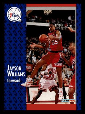 Jayson Williams 1991-92 Fleer #338 Philadelphia 76ers NM-MINT | eBay