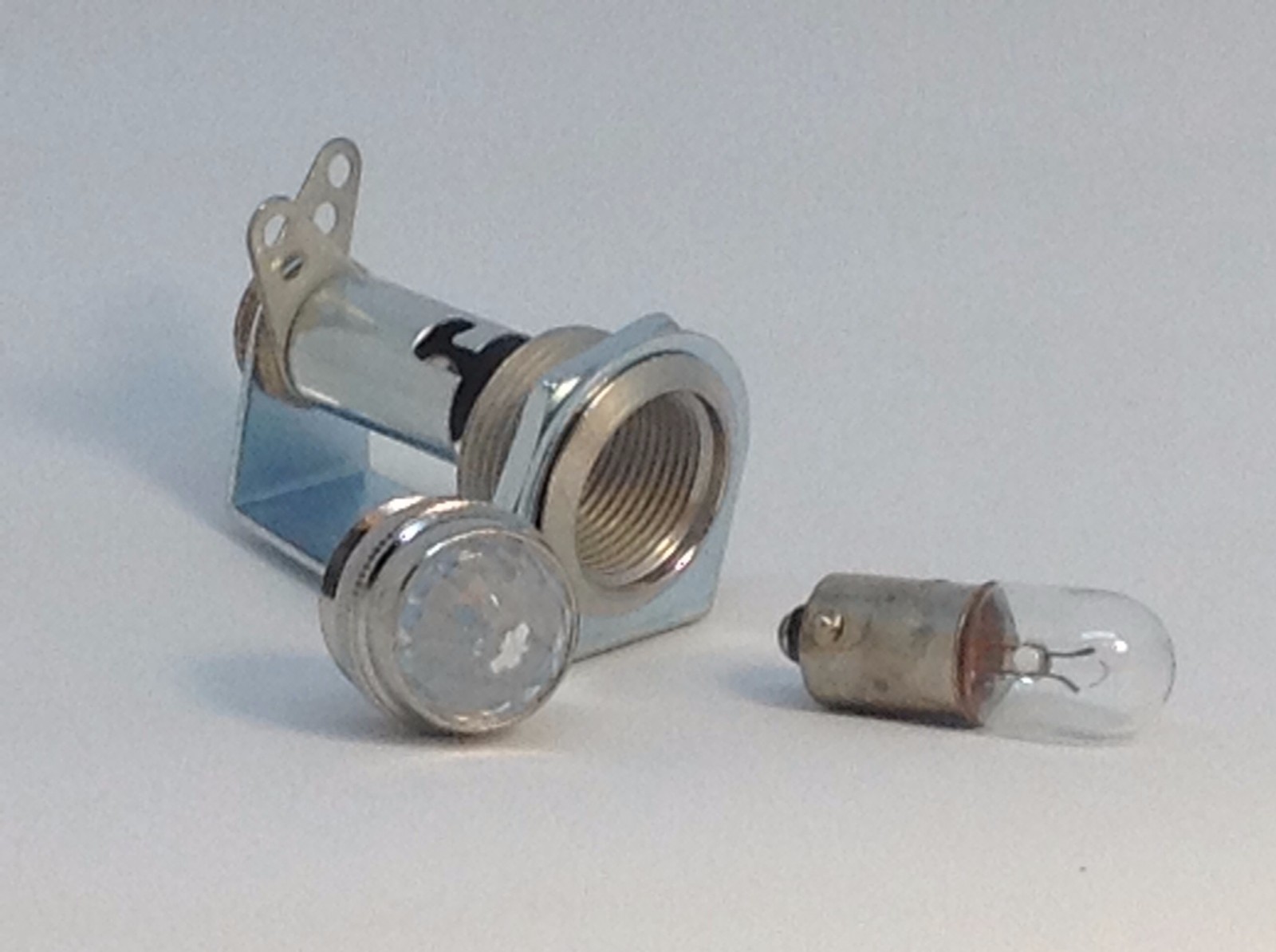 Tube Amp Pilot Light Lamp Assembly with Clear Jewel + Number 47 Bulb ...
