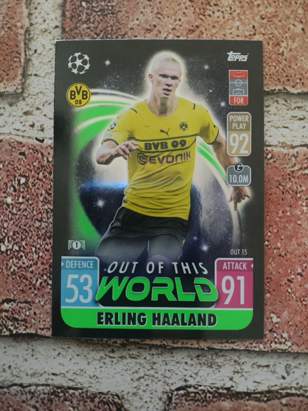 Erling Haaland Topps Match Attax Extra Out of this World #OUT15 ...