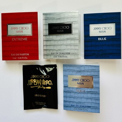 Jimmy Choo Cologne Collection Sample Spray Vial 5pc Set | eBay