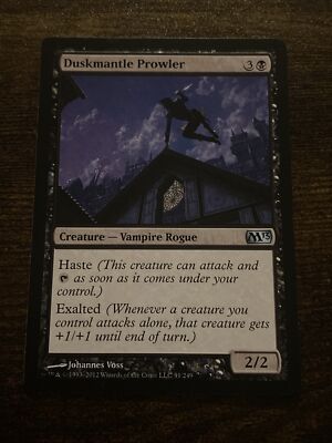Duskmantle Prowler 91/249 M13 Magic 2013 MTG Magic The Gathering L4360 ...