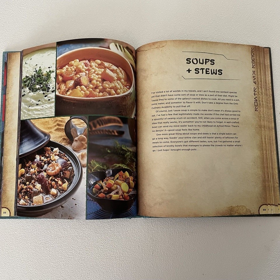 Star Wars Galaxy's Edge Official Black Spire Outpost Cookbook Disney ...