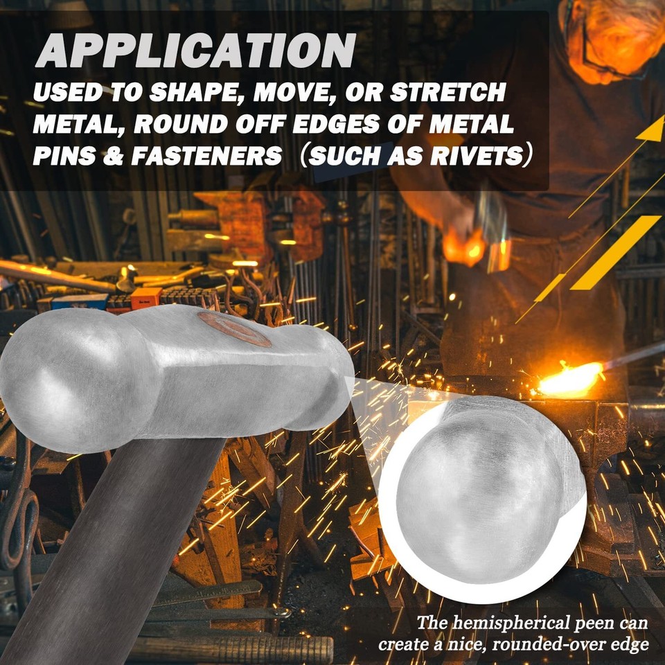 Jeweler Ball End Doming Gold Silversmith Blacksmith Anvil Hammer for ...