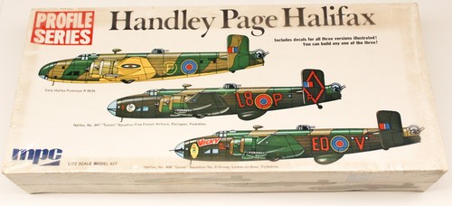 MPC 1:72 Handley Page Halifax Vintage Model Kit No. 2-2504, Sealed | eBay
