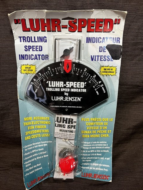 Luhr-speed Trolling Speed Indicator by Luhr Jensen for sale online | eBay