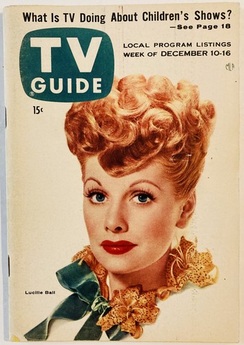 TV Guide Digest 1955 Lucille Ball Desi Arnaz I Love Lucy EX/NM High ...