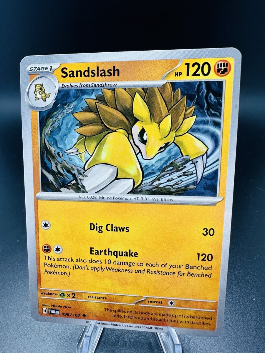 Carta Pokemon Sandslash