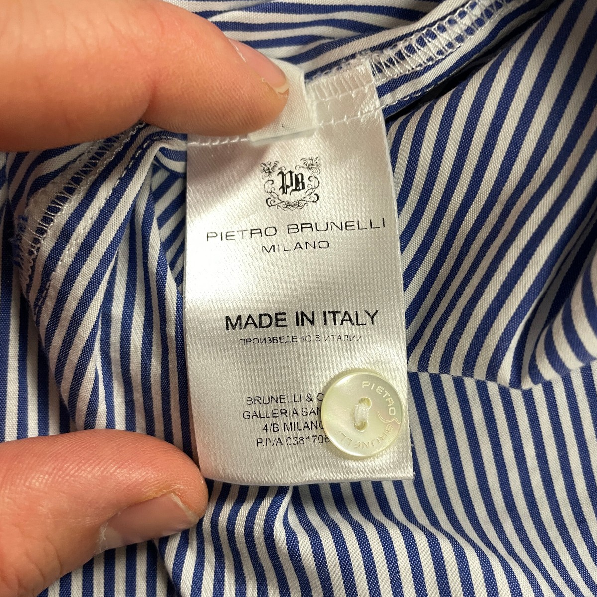 Robe Pietro Brunelli Milan High Fashion Collection Made In Italy