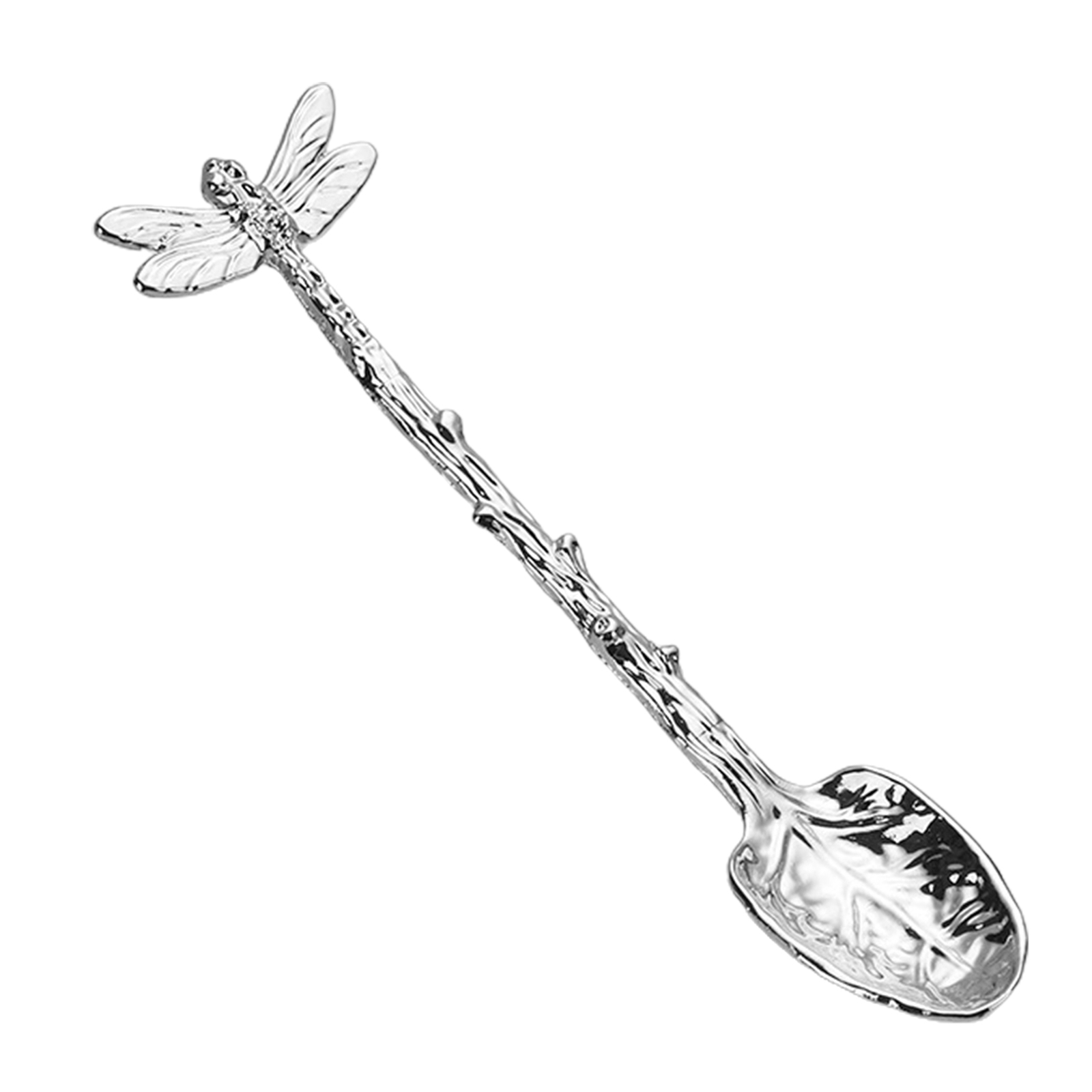 Alloy Spoon Rust Proof Safe Ice Cream Scoop Stereoscopic Alloy Coffee ...