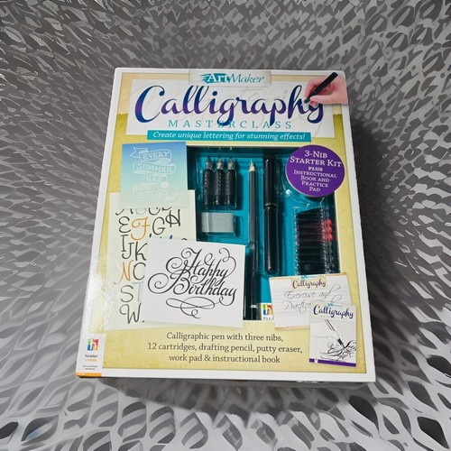 Art Maker Calligraphy Master Class Set 9781488910104 | eBay