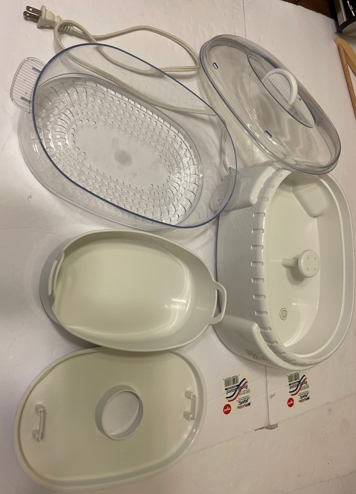 Sunbeam Oster Instant Steam 4710 Automatic Food Vegetable Rice Steamer ...