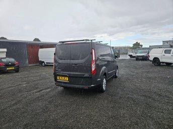 2021 ON 71 PLATE FORD TRANSIT CUSTOM 300 LIMITED TDCI 130BHP SWB DIESEL ...