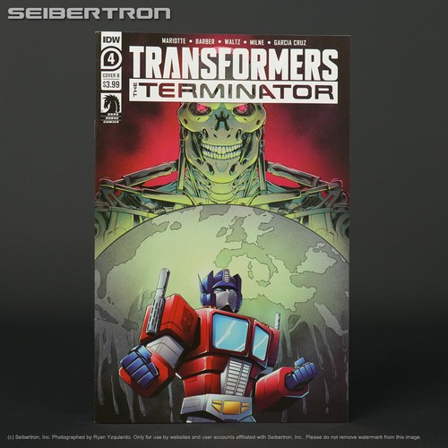 TRANSFORMERS vs TERMINATOR #4 Cvr B IDW Comics 2020 APR200727 4B (CA ...