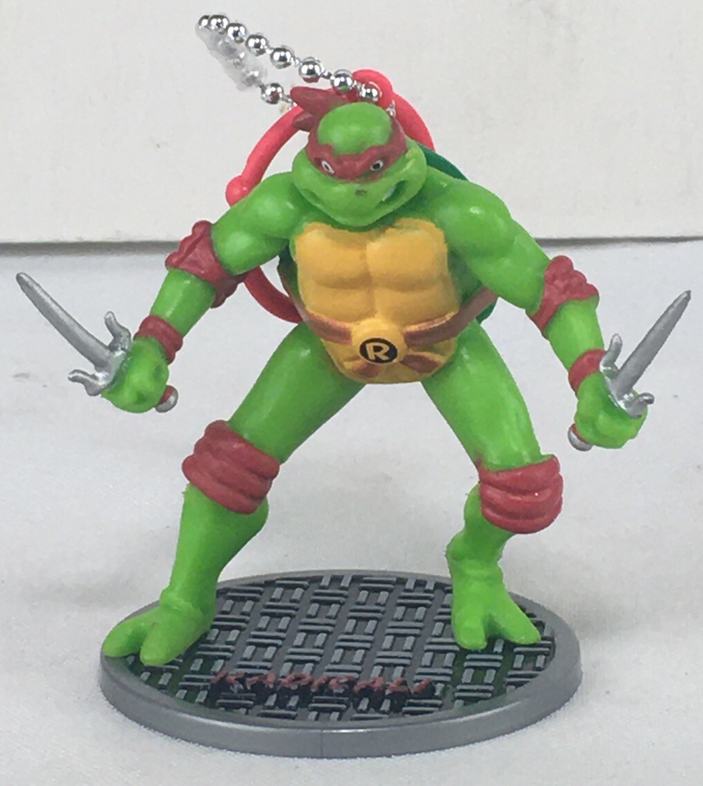 Teenage Mutant Ninja Turtles Set 2014 Figure Keychain - Raphael TMNT 2 ...