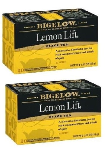 Bigelow Lemon Lift Black Tea Bags 2 Box Pack | eBay