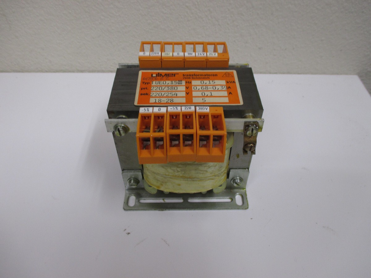 Transformatoren ERNST LEITZ GMBH WETZLAR TRANSFORMATOR TYP REWOB