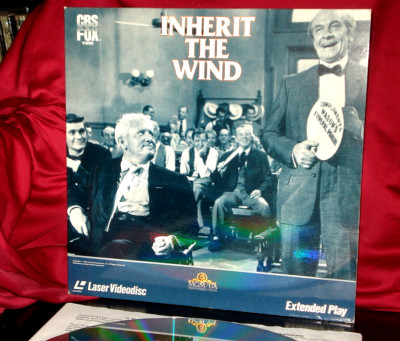 'INHERIT THE WIND' Classic 'Scopes Trial' on Vintage Laser Disc Set ...