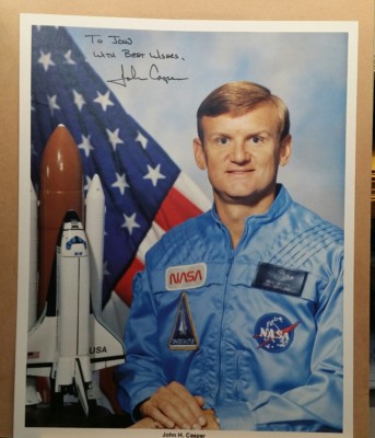 NASA ASTRONAUT JOHN H. CASPER AUTOGRAPHED PHOTO 8X10 | eBay