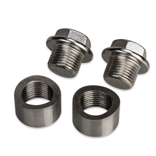 O2 OXYGEN SENSOR M18 X 1.5 BUNG & PLUG WIDEBAND WELD ON / IN NUT CAP ...