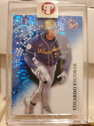 Eduardo Escobar 2022 Topps Pristine #31 Encased Blue Refractor /75 SP | eBay