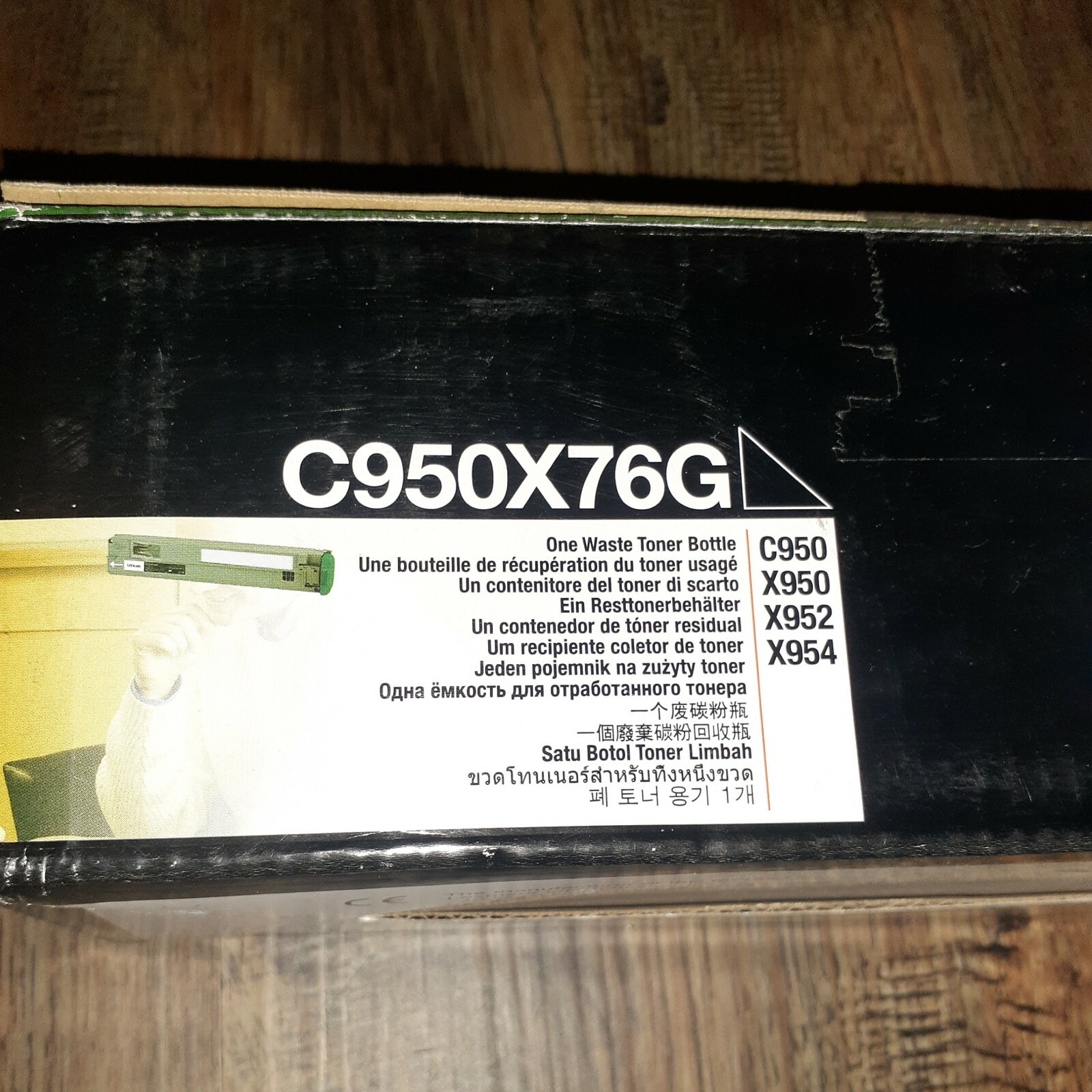 Lexmark C950x76g Waste Toner Bottle C950 Genuine for sale online | eBay