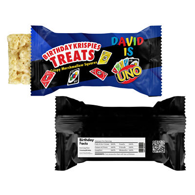 Uno Crispy Rice Treat Labels | eBay