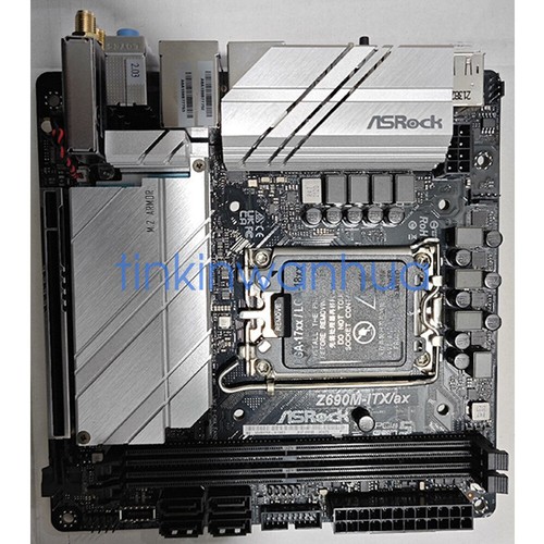 For ASRock Z690M-ITX/ax LGA 1700 DDR4 2×M.2 4×SATA III Mini-ITX ...
