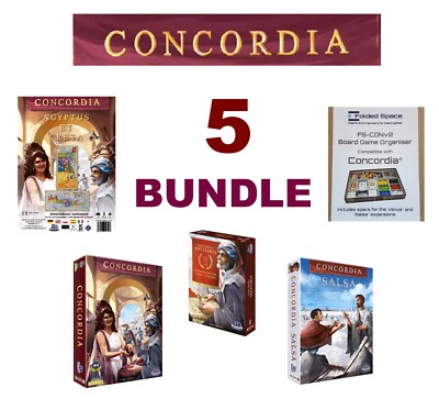 Concordia - LOT of FIVE (5) - Board Game - BRAND NEW | eBay