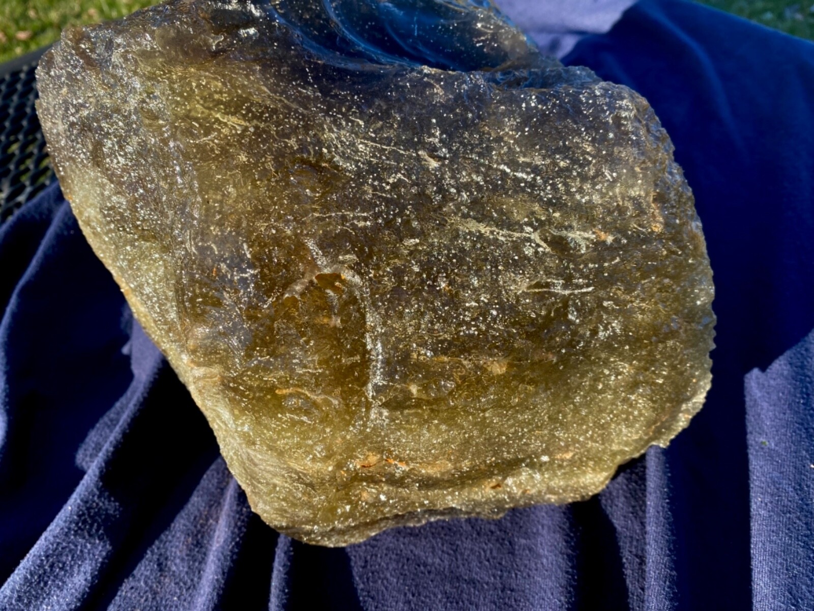 Libyan Desert Glass Meteorite Tektite impact specimen( 18 Kg ...