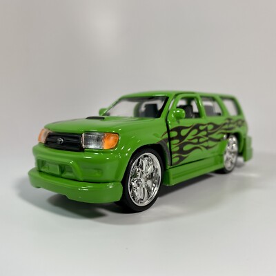Tins Toys Toyota 4Runner Hilux Surf #T50688 5.25" Diecast Green (6 ...