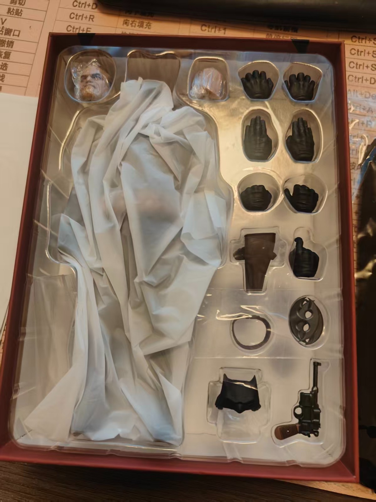CHAOS 1/12 002 Darknight Vigilante Batman Black Original Action Figures ...