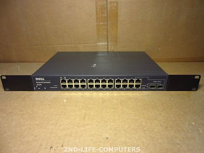 Dell PowerConnect 2724 24-Ports Gigabit Switch Managed 10/100/1000 ...