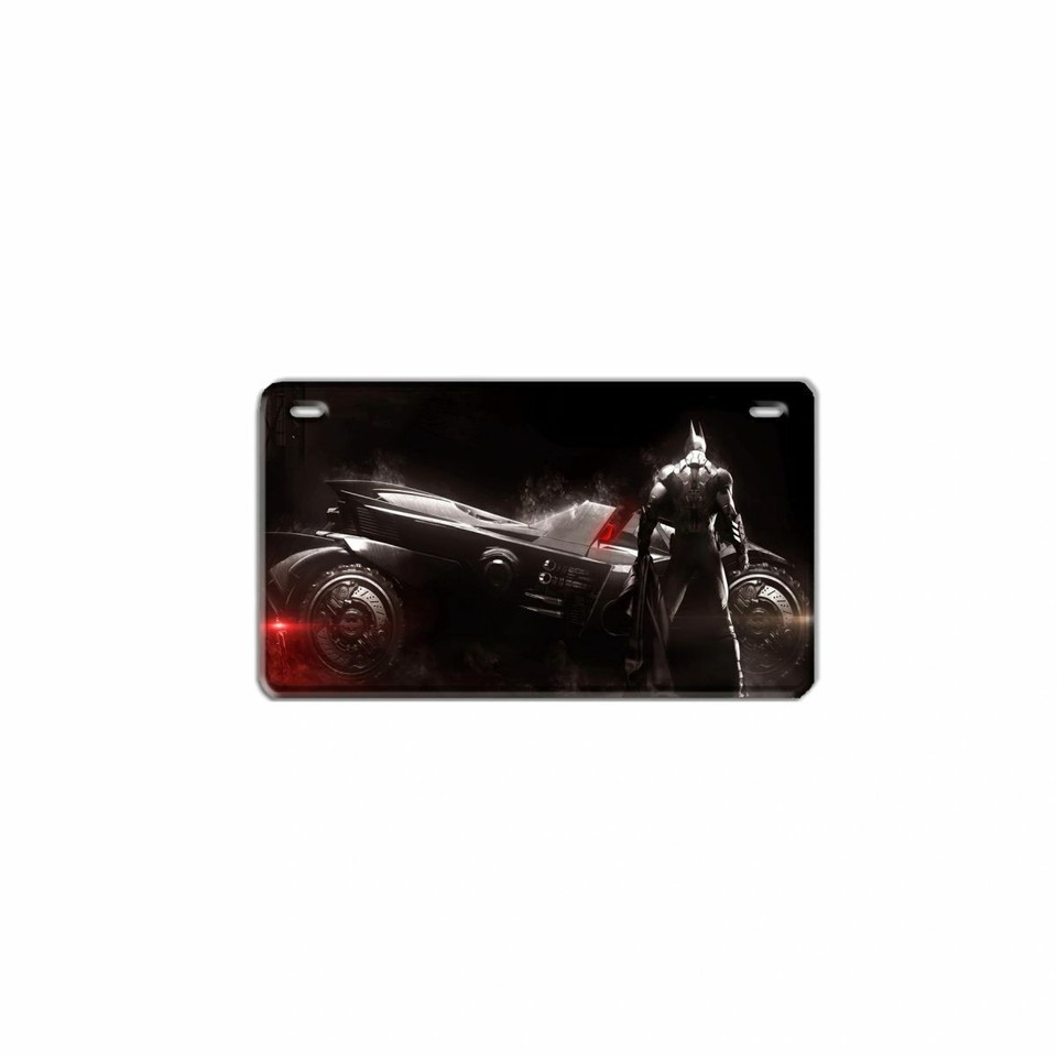 Batman Batmobile License Plate Frame Wayne Enterprises Dark Knight Bike ...