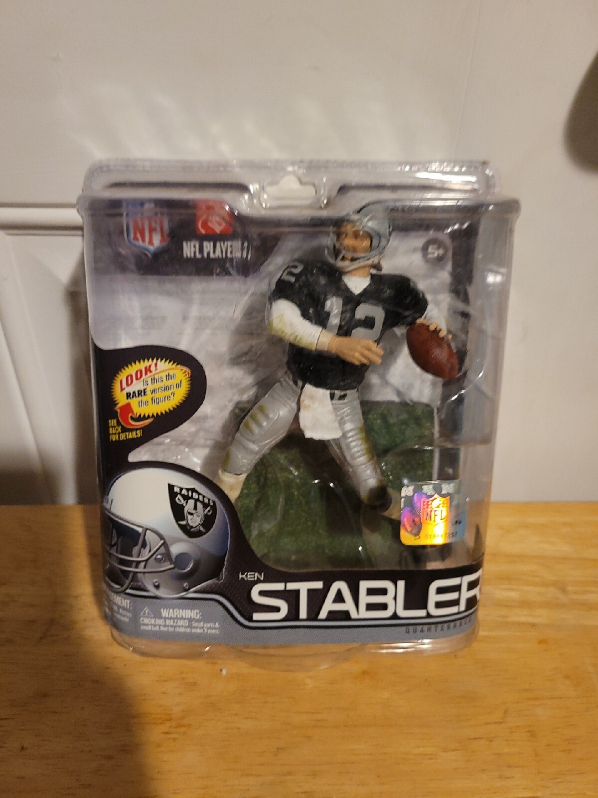 NFL Sports Picks Series 29 Ken Stabler Action Figure [Black Jersey] | eBay