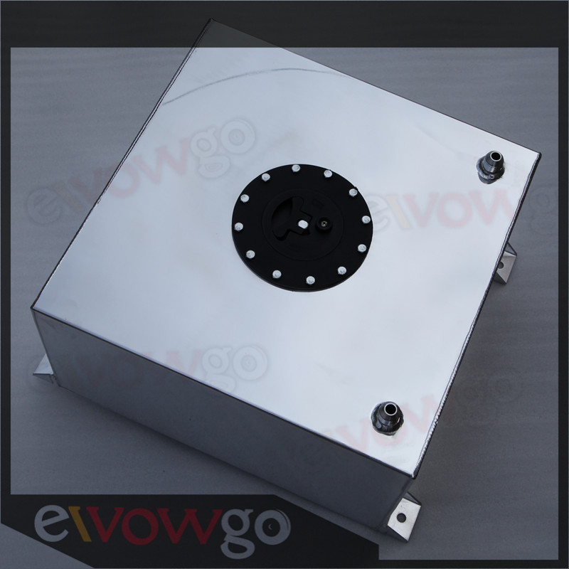 Universal Aluminum 10 Gallon 40L Racing Fuel Cell Tank For Diesel, E85 ...
