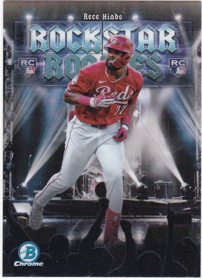 2025 Bowman Chrome Rece Hinds Rockstar Rookies Cincinnati Reds | eBay