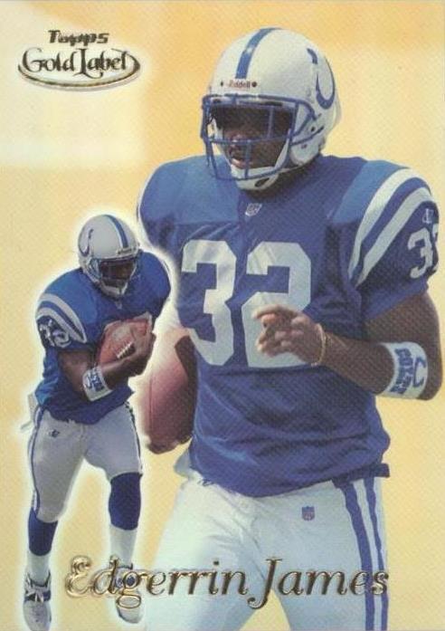 1999 Topps Gold Label - Edgerrin James #100 Class 3 (RC) for sale ...
