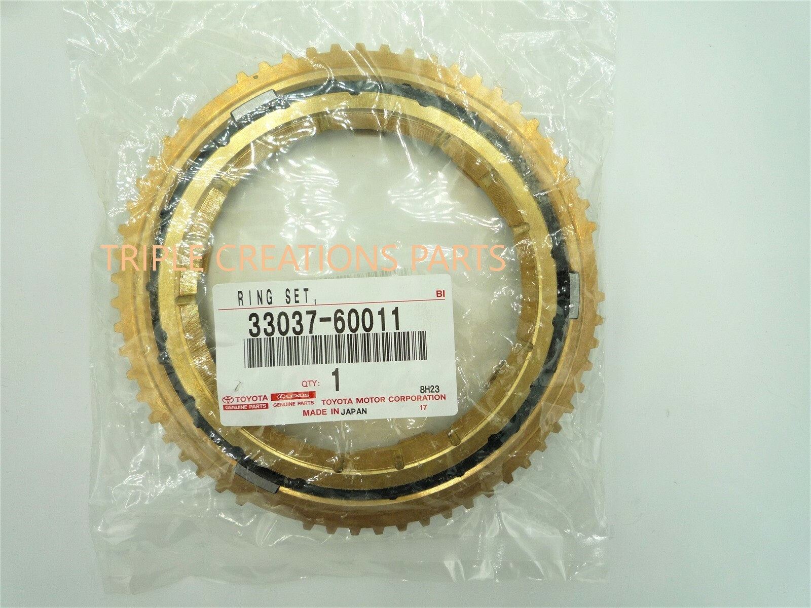 33037-60011 GENUINE TOYOTA RING SET, SYNCHRONIZER, NO.1 OEM 3303760011 ...