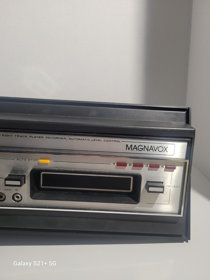 Magnavox Phonograph Stereo 8 Track Player | eBay