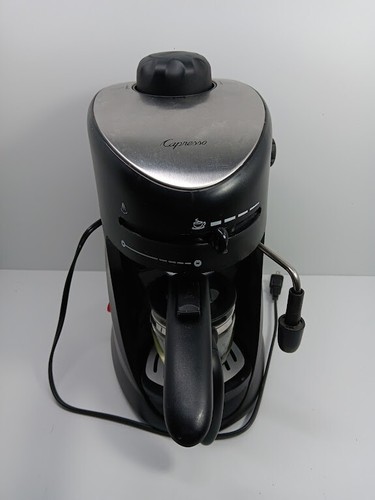 Capresso 4 Cup Espresso And Cappuccino Machine Model 303 Black | eBay